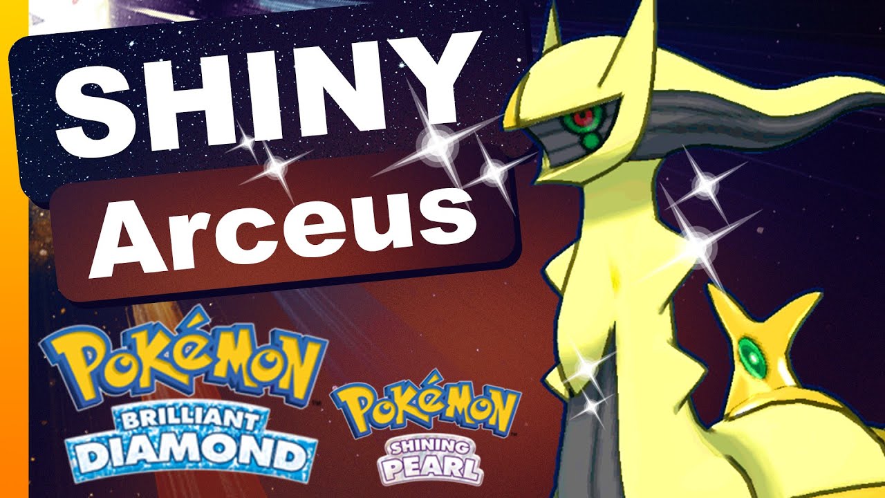 So bekommt man ARCEUS in BDSP | inkl. Shiny Tutorial - YouTube