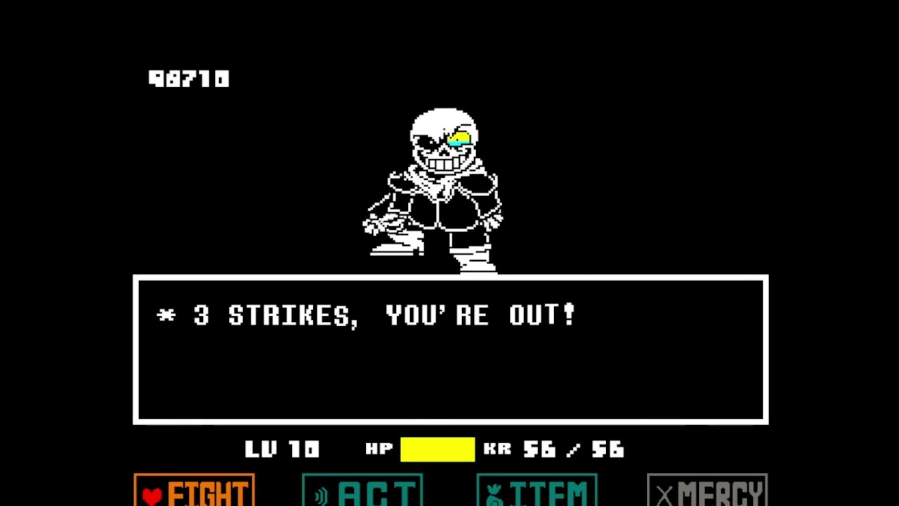 Undertale Final Dust(Undertale Final Run April Fools Version) - YouTube