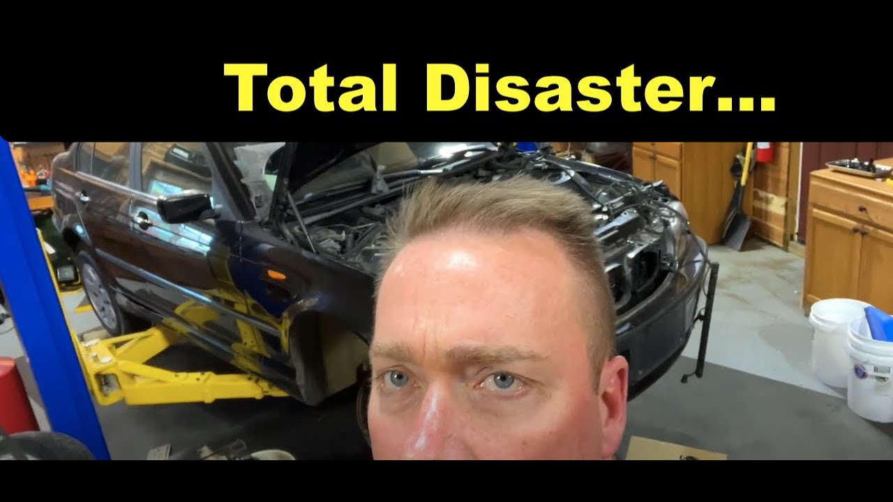 Finishing The BMW E46 AWD Project Car Control Arm Bushings And Transfer ...