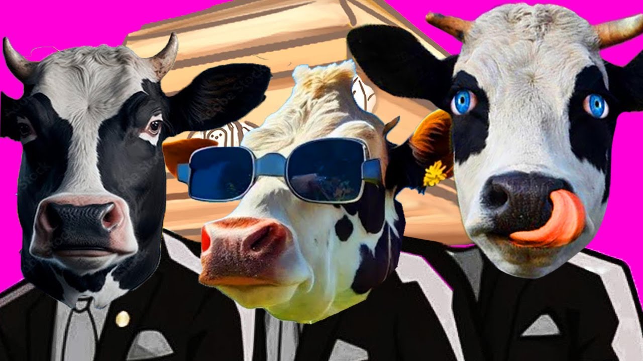 COWS - Coffin Dance Song Astronomia | FUNNY COW (COVER) #cows REMIX 04 ...