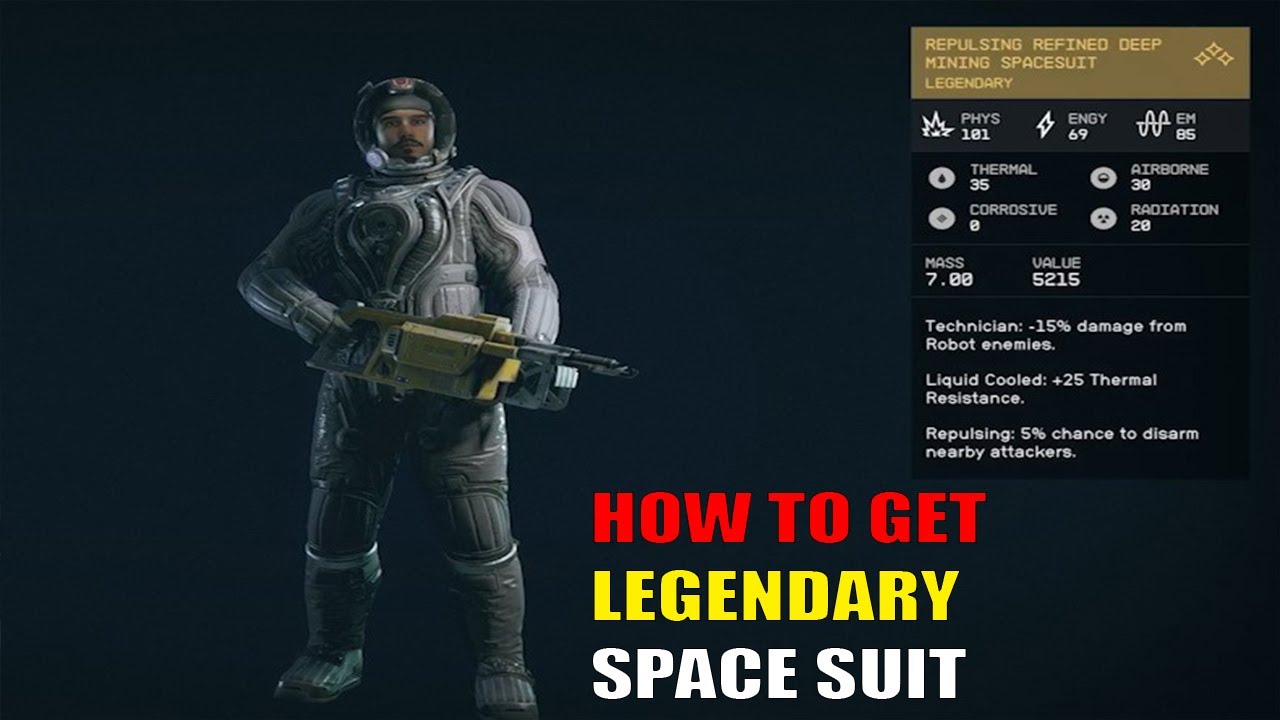 STARFIELD - How To Get A Legendary Space Suit - YouTube