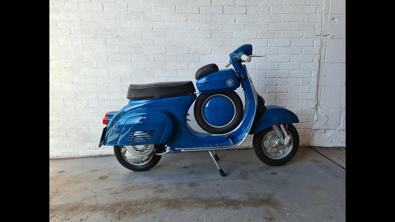 Electric Conversion Kit for Small frame Vespas 1963-1989 - YouTube