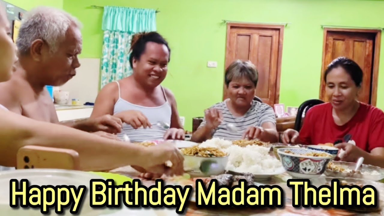 Happy birthday 60th madam Thelma macas😘thank you sa pa mukbang sa ...