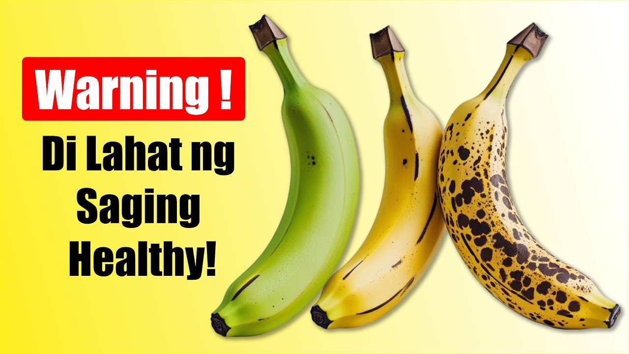 Ano mangyayari kapag kumain ka ng saging araw-araw? Healthy ba lahat ng SAGING? - YouTube