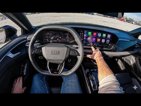 NEW Audi A6 C9 2026 (2.0 Quattro TDI 204 hp) | Real POV Test Drive #2601 | Joe Black