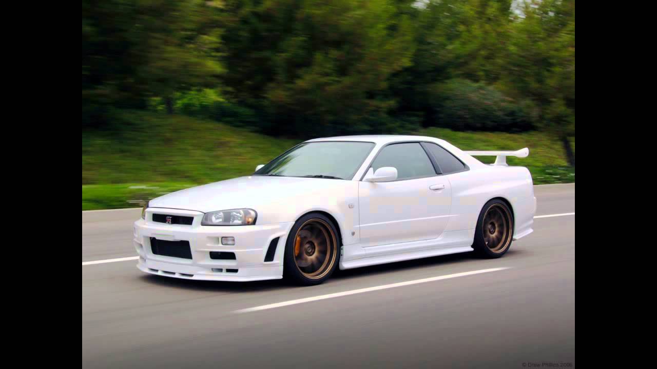 NISSAN SKYLINE R34 GT R フル加速音 Full acceleration sound - YouTube