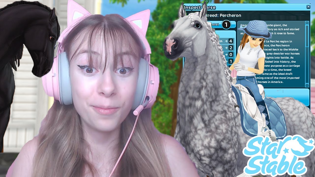 Star Stable Buying NEW PERCHERON HORSE 😍 & Medieval Bridles | Star ...