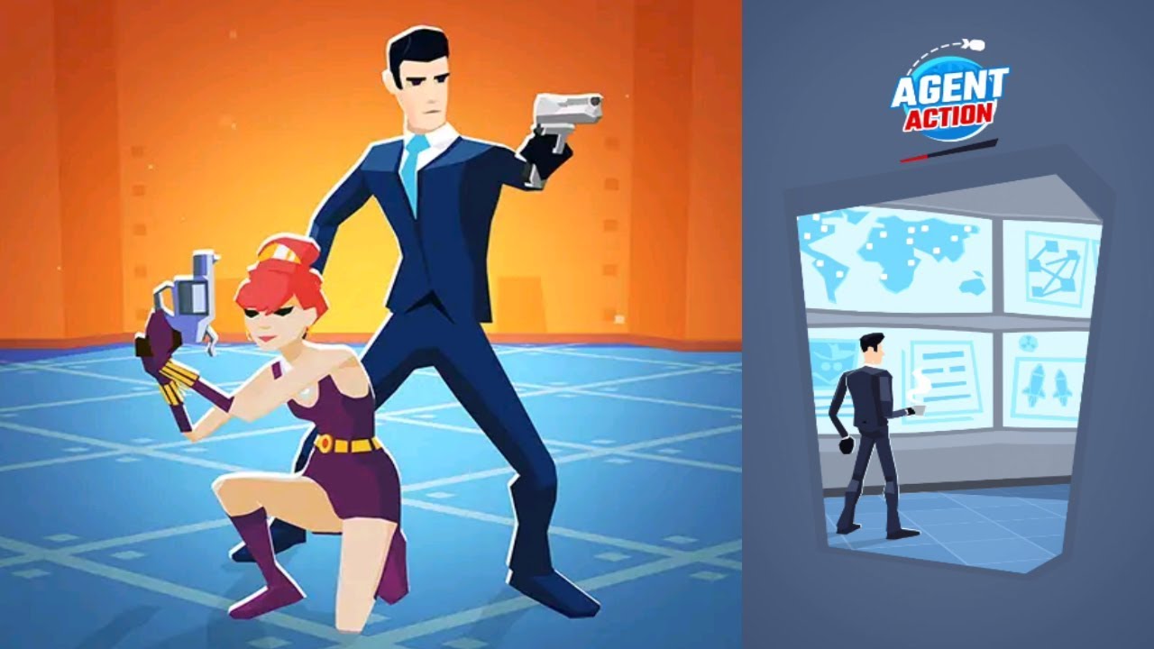Agent Action (by SayGames) - iOS / ANDROID GAMEPLAY - YouTube