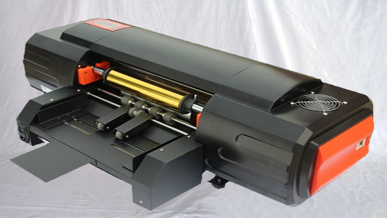 Digital hot stamping machinery foilcraft gold bronzing printer ...