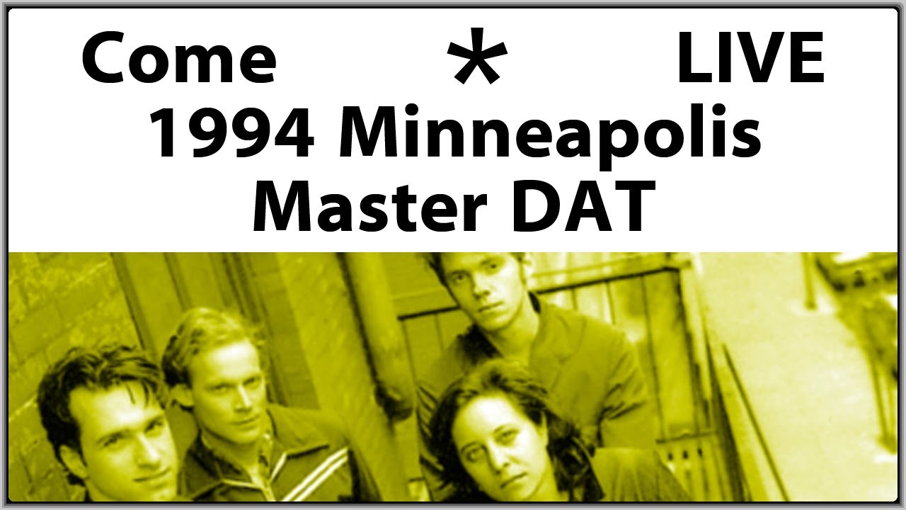 Come band Live 1994 Nov 7 First Avenue Minneapolis MN Concert ...