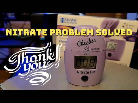 Conquering High Nitrate Levels in My Coral Reef Aquarium: Problem ...