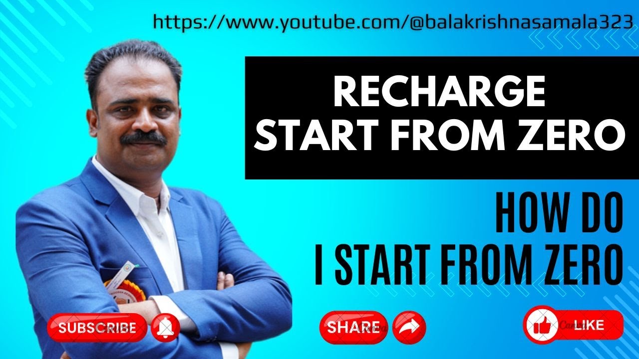 RECHARGE START FROM ZERO - YouTube