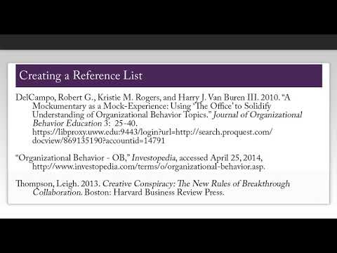 How to Cite Using Chicago Style 16th ed Reference List & In Text ...