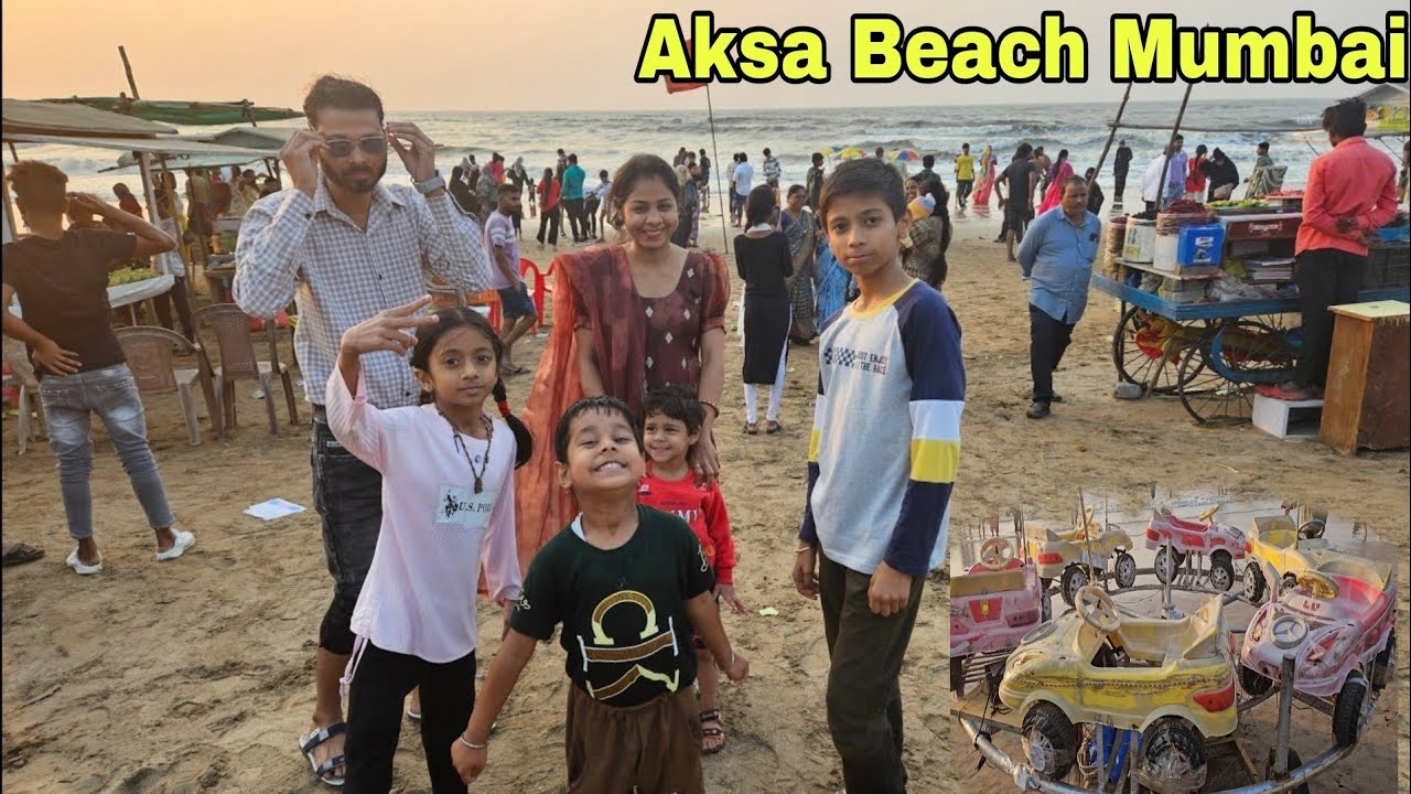 Aksa Beach Malad Mumbai -( Most Beautiful Beach in Mumbai || Complete ...