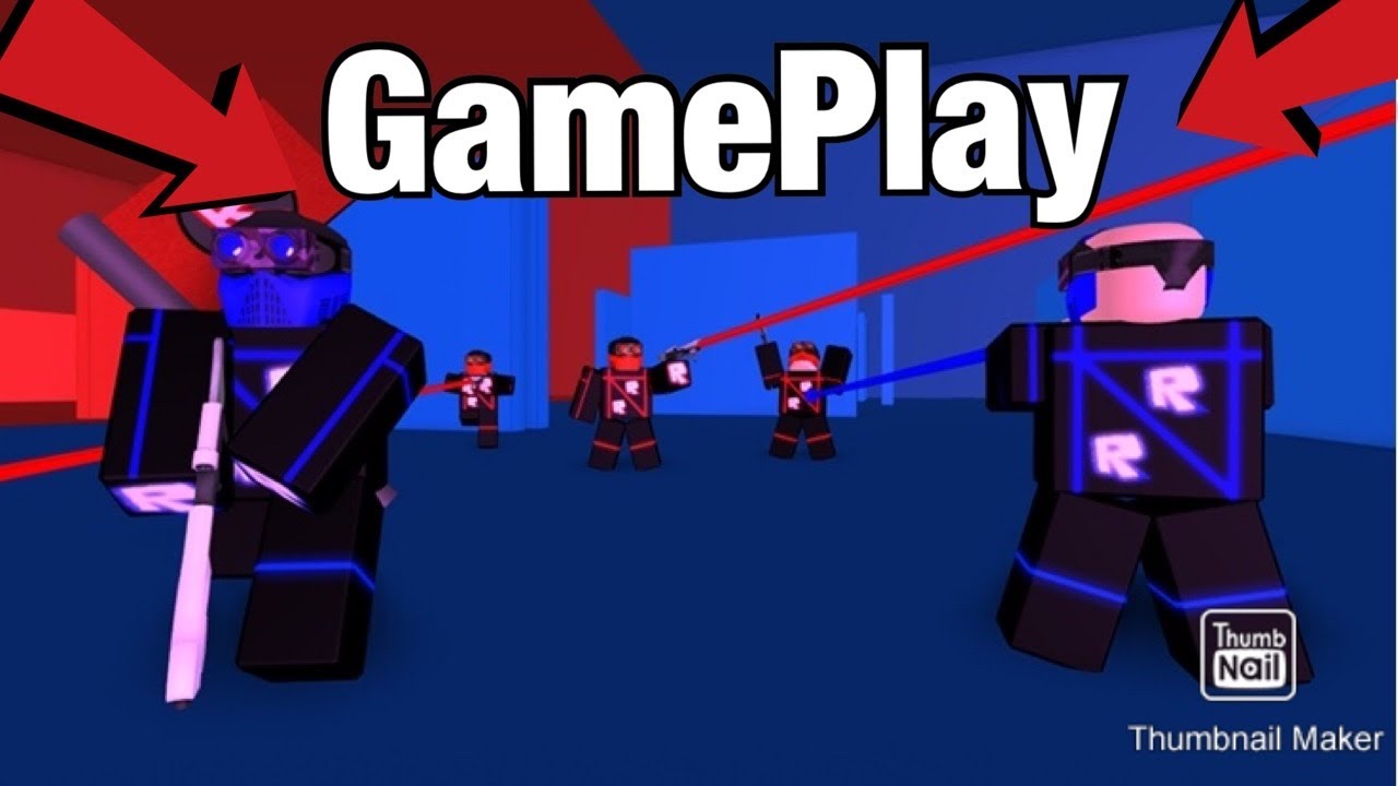 LASER TAG GAMEPLAY (ROBLOX) - YouTube