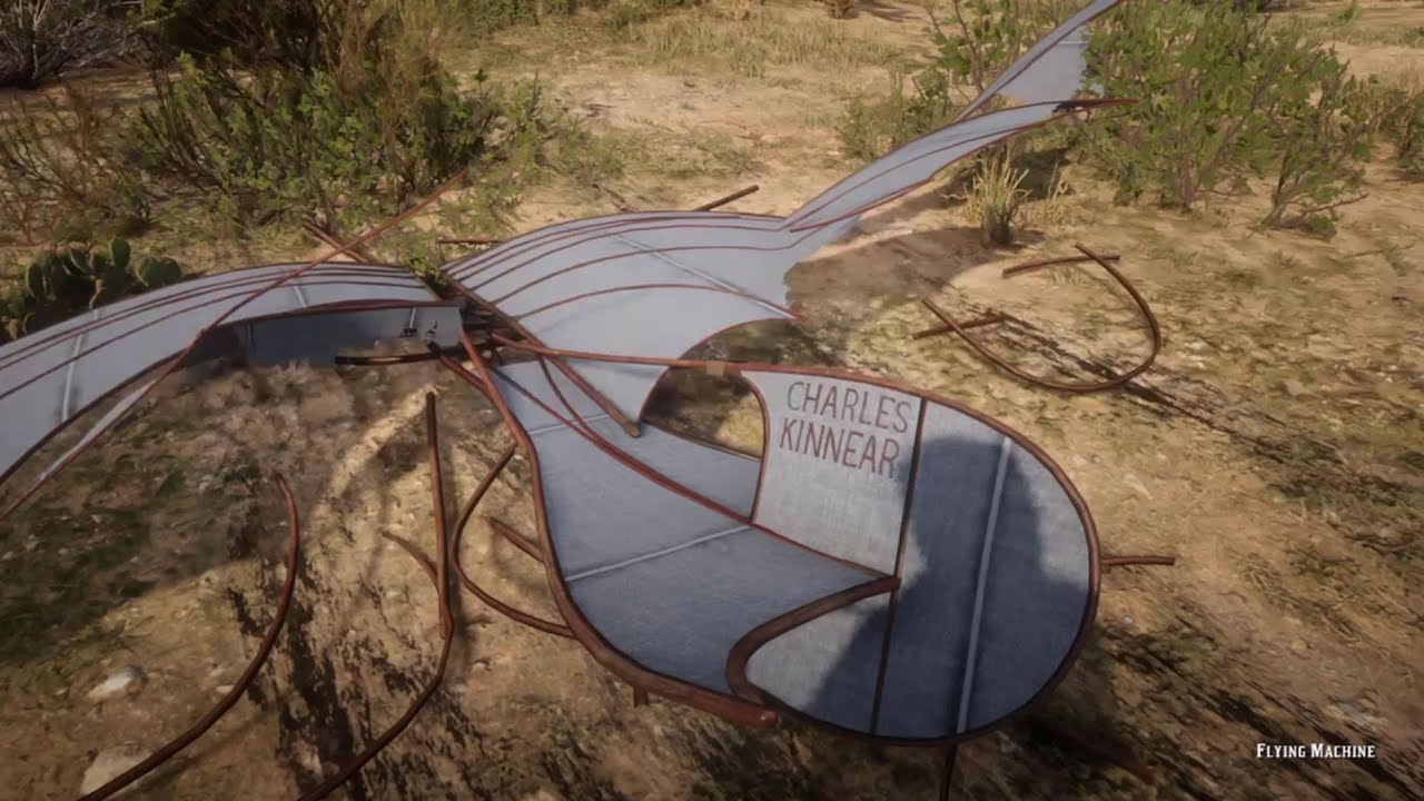 Second Flying Machine | Red Dead Redemption 2 - YouTube