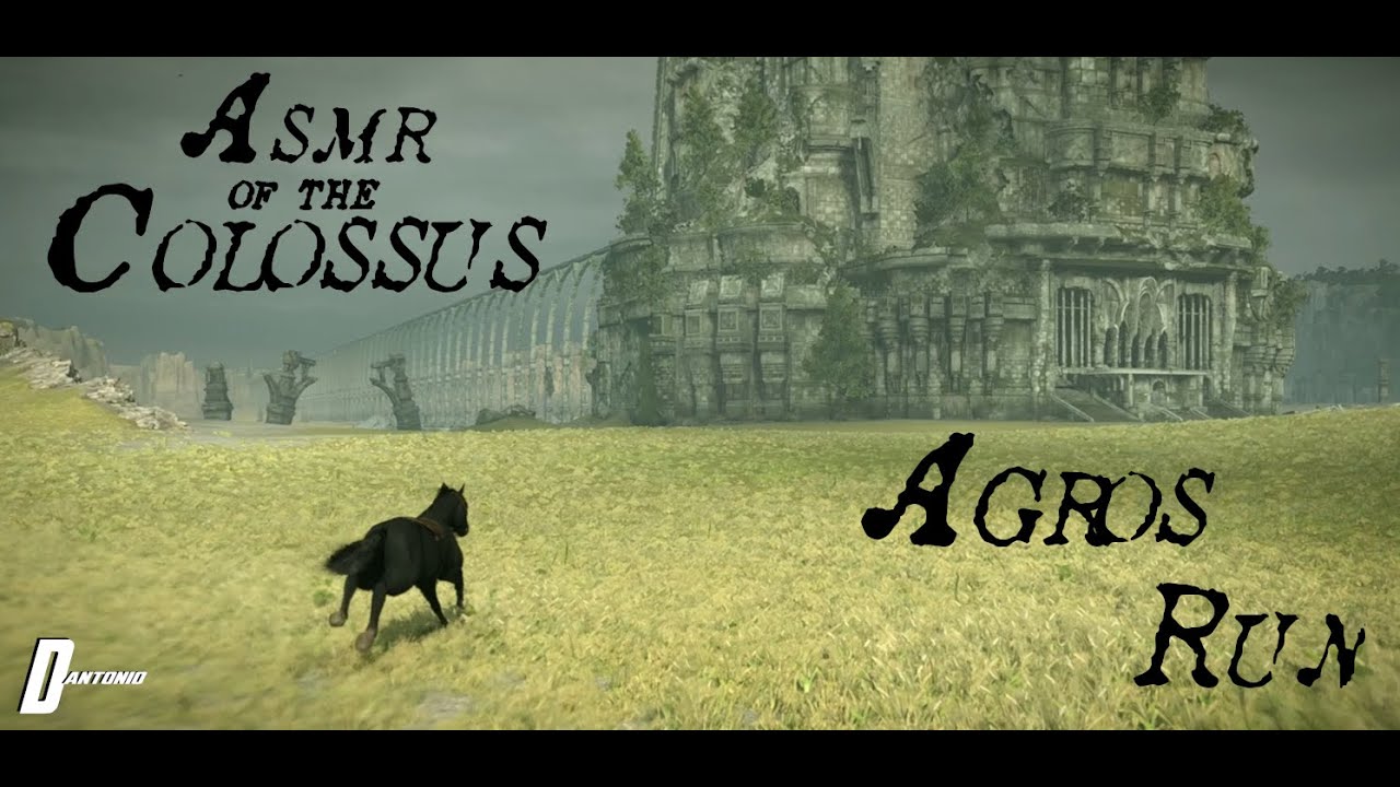 ASMR of the Colossus - Argos Run #shadowofthecolossusremake - YouTube