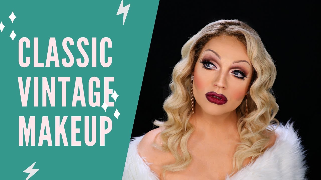 VINTAGE CLASSIC HOLLYWOOD MAKEUP, How to look like a SILVER SCREEN STAR ...