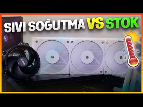 Hazır Sistemlere Sıvı Soğutma Bağlarsak Ne Olur? AMD Stok Soğutucu  VS Lian-Li 360mm