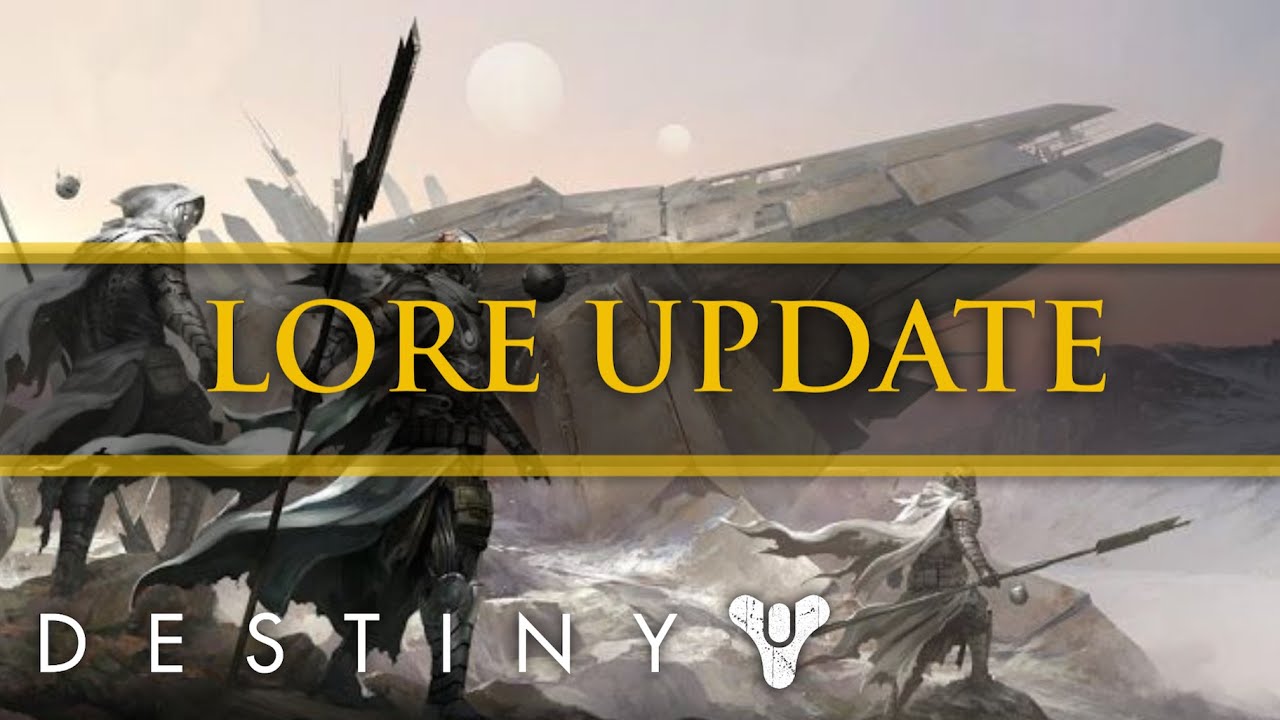 Destiny - Lore Update (Where is the books of Sorrow series) - YouTube