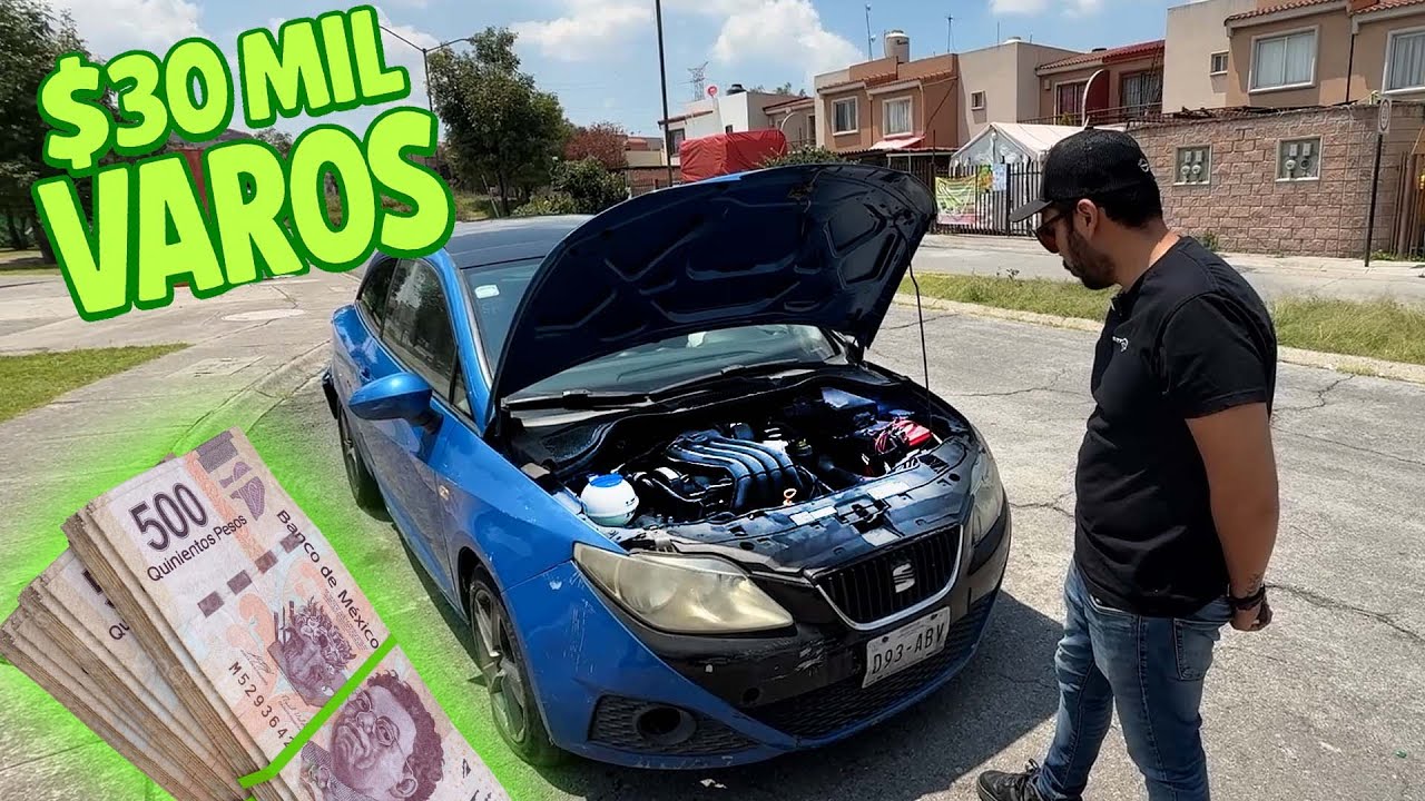 compre un ibiza super MADREADO en $30 mil bolas - YouTube