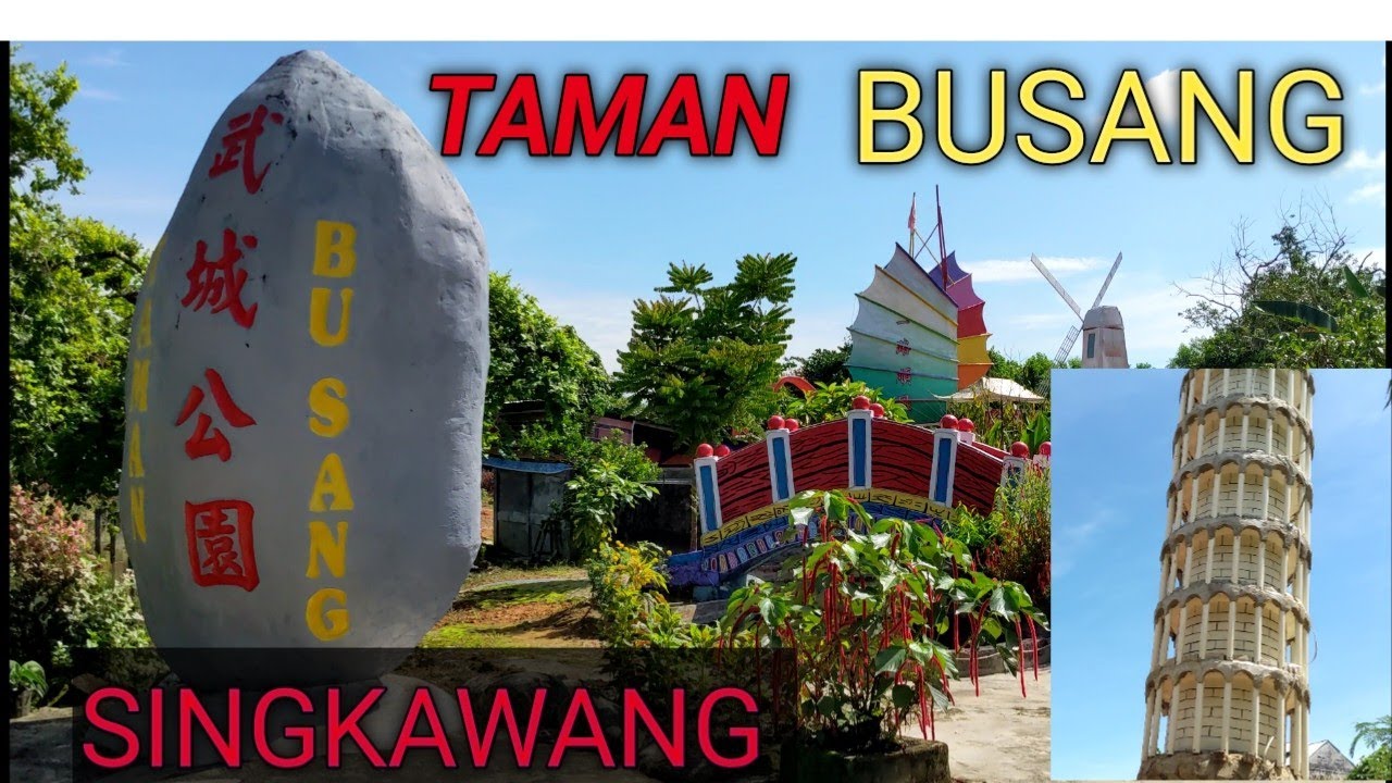 TAMAN BUSANG SINGKAWANG SALAH SATU ALTERNATIF WISATA KELUARAGA - YouTube