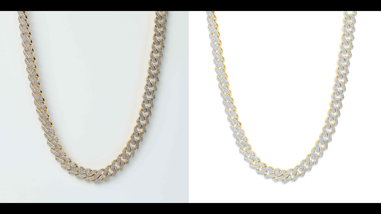 High Quality Jewelry Chain Photo Retouching in Adobe Photoshop - YouTube