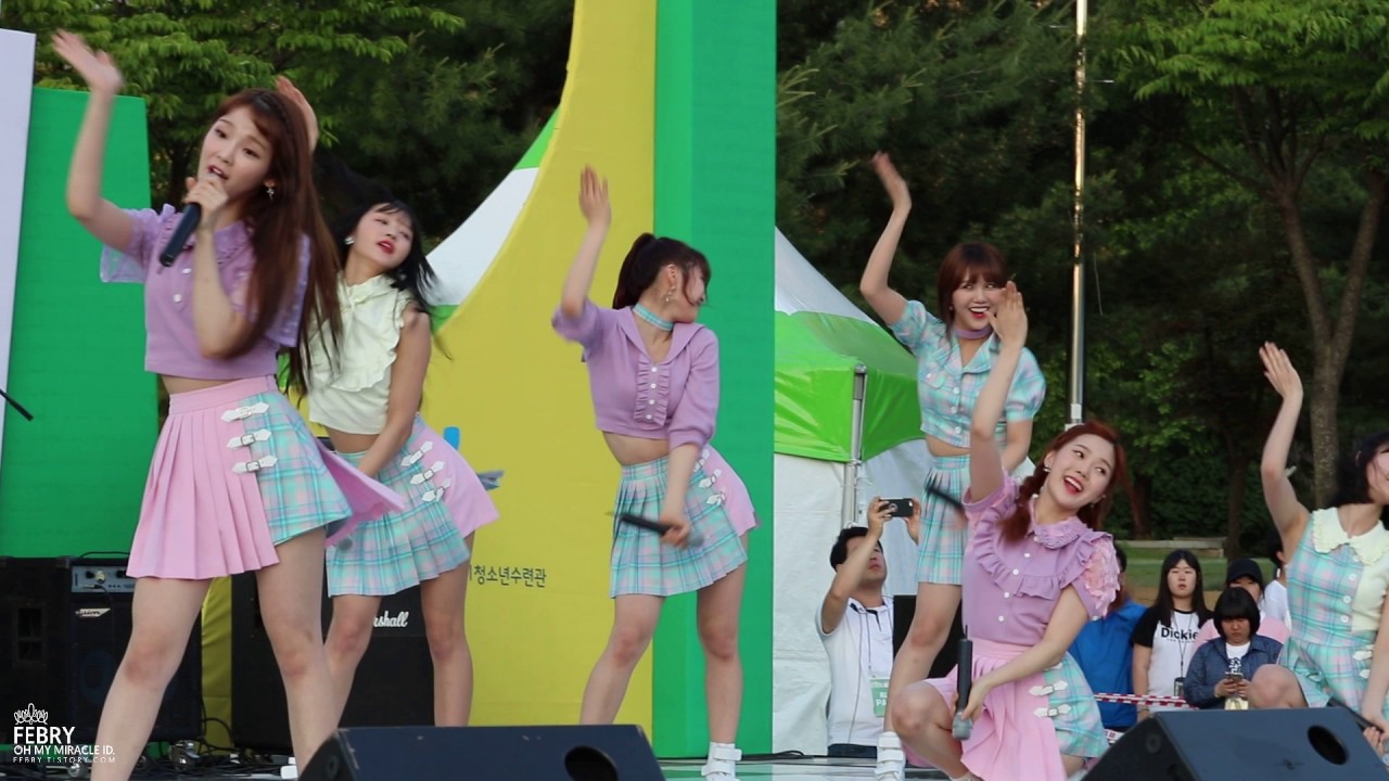 [Fancam] 170527 OH MY GIRL - Aing~ @ Healing Concert at Dongtan Central ...