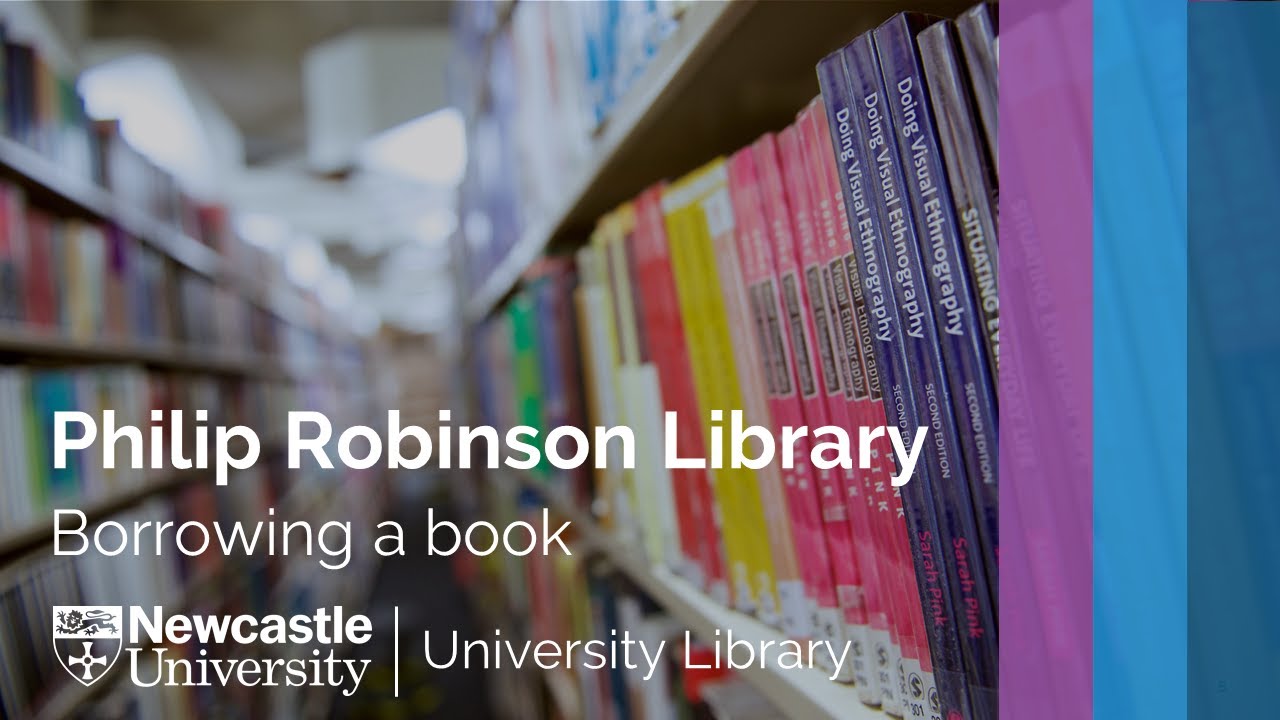 Philip Robinson Library Tour: borrowing a book - YouTube