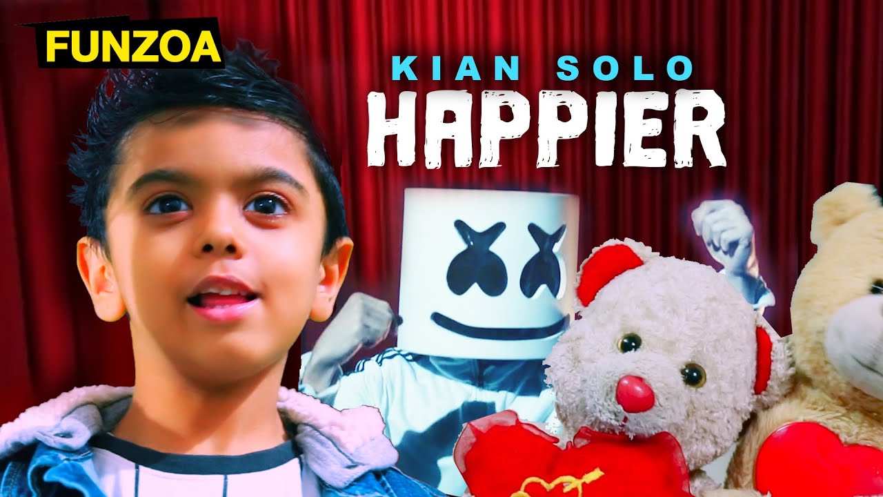 My 5 Year Old Friend Kian Sings Happier Cover with Marshmello ...