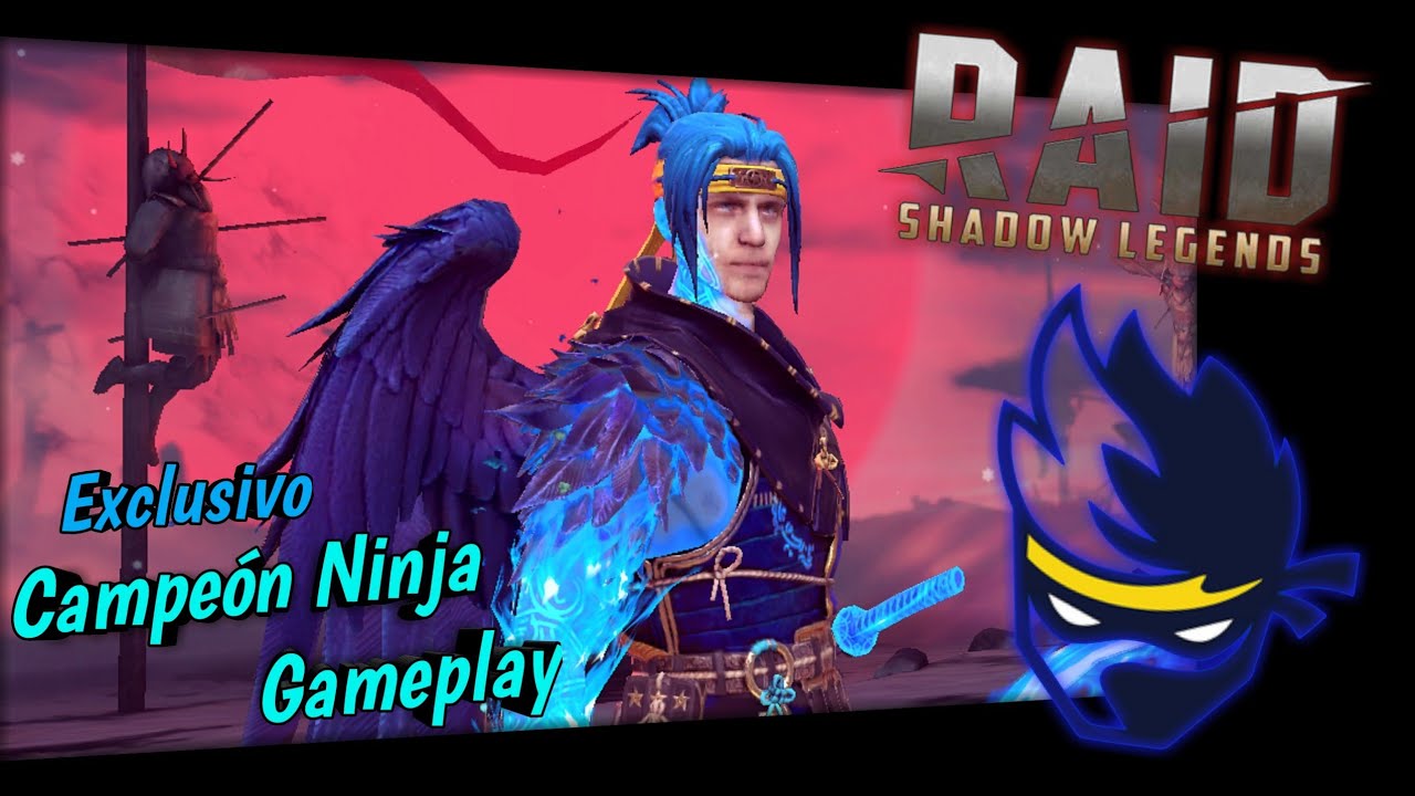Raid:Shadow Legends Campeón Exclusivo Ninja Gameplay #raidshadowlegends ...