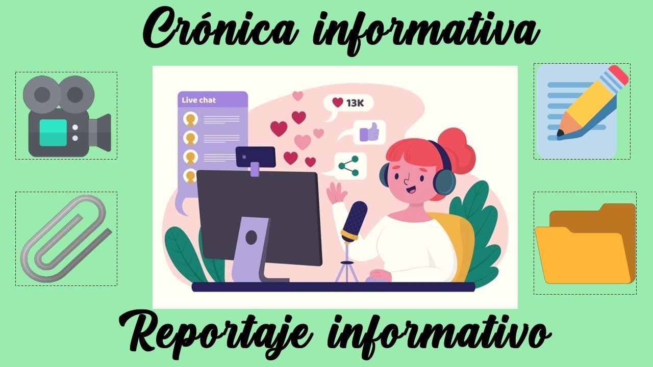 CRÓNICA INFORMATIVA | REPORTAJE INFORMATIVO (¿qué es?, tipos ...