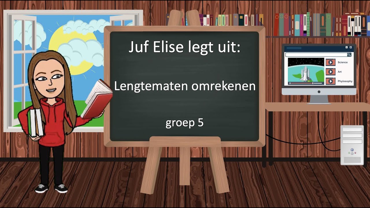 Rekenen - Lengtematen omrekenen (m-dm-cm-mm) - Juf Elise legt uit - YouTube