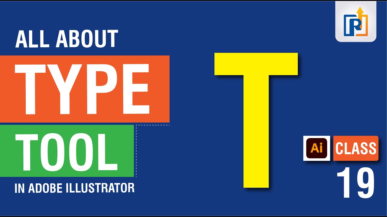 Adobe Illustrator - Type Tool | Type Tool | Adobe Illustrator Beginner ...