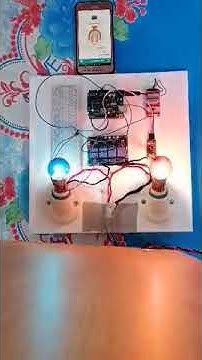 Voice controlled home automation using Arduino Uno with Bluetooth module(HC.05) - YouTube