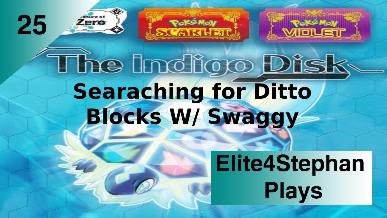 Pokémon Scarlet & Violet Indigo Disk: Searching for Ditto Blocks W ...