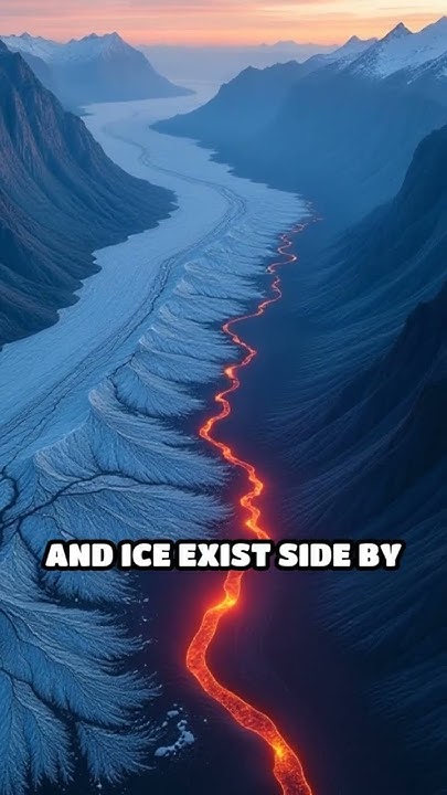 The Lava River Hiding Beneath Ice Revealed! - YouTube