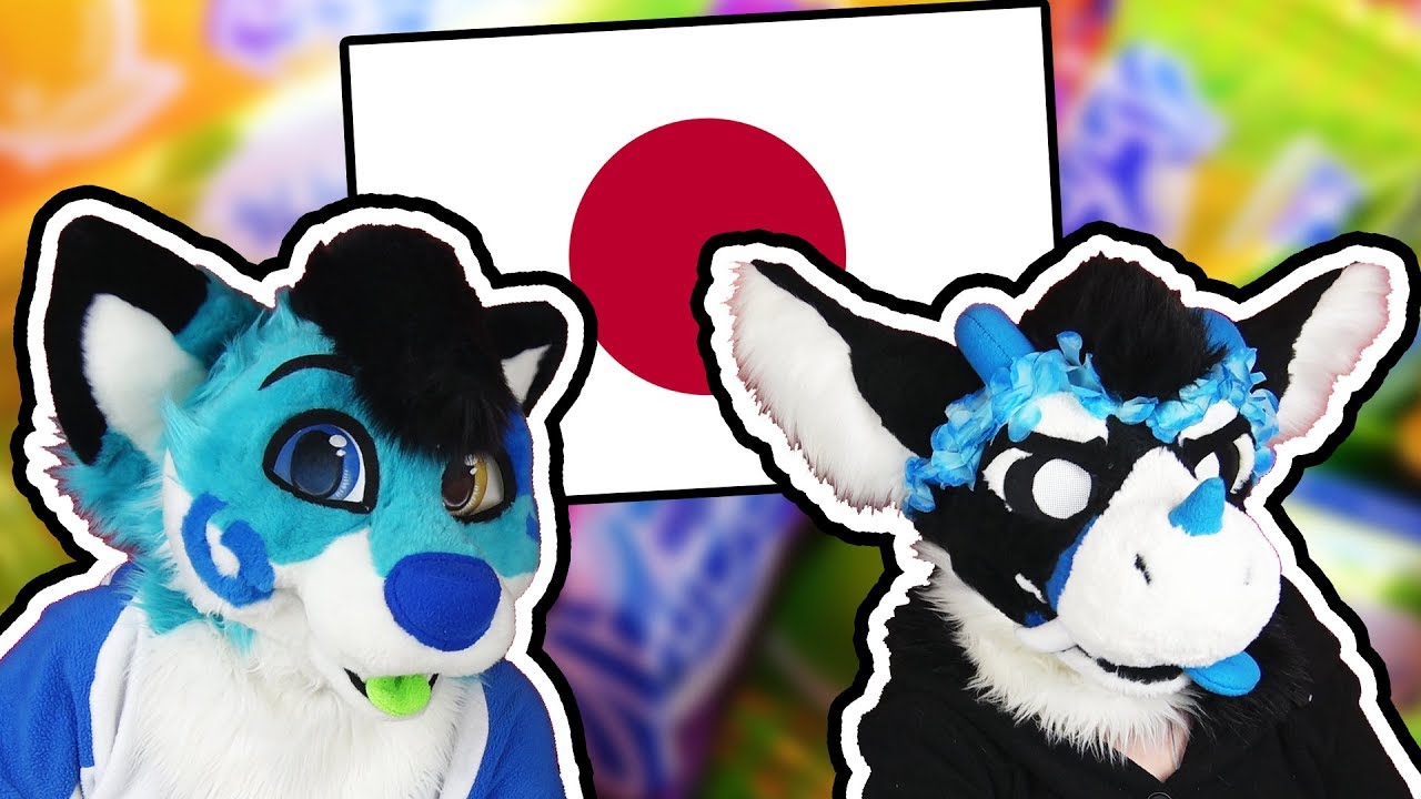 Furries try Japanese Snacks and Candies!! 🍬 - YouTube