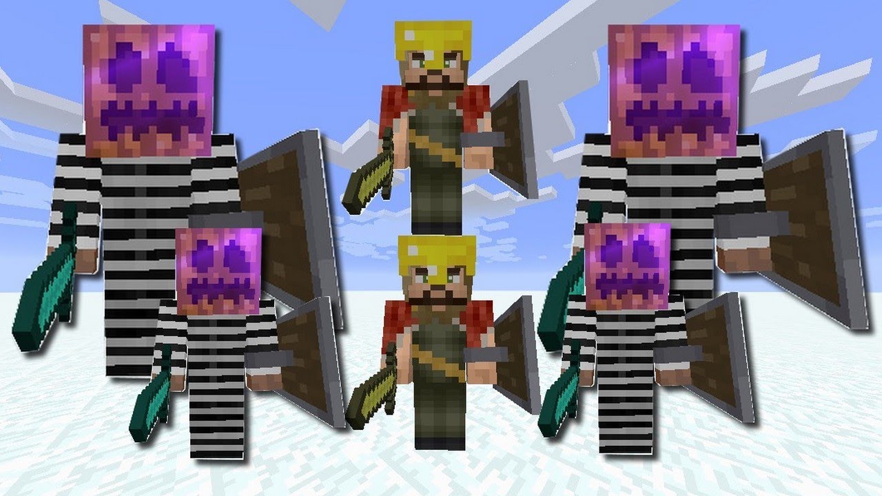 Shieldwall battle in minecraft | Minecraft Multiplayer Gameplay - YouTube