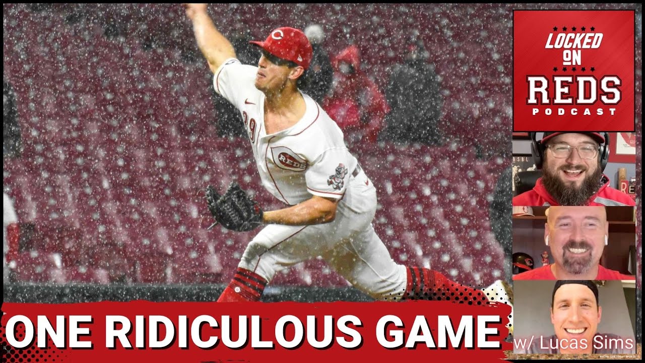 Lucas Sims on the Cincinnati Reds game he pitched in freezing rain ...