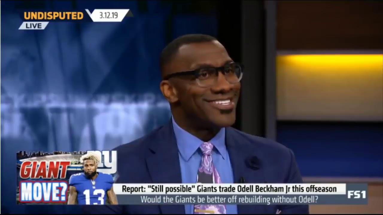 UNDISPUTED on FS1 Report Still possible Giants trade Odell Beckham Jr ...