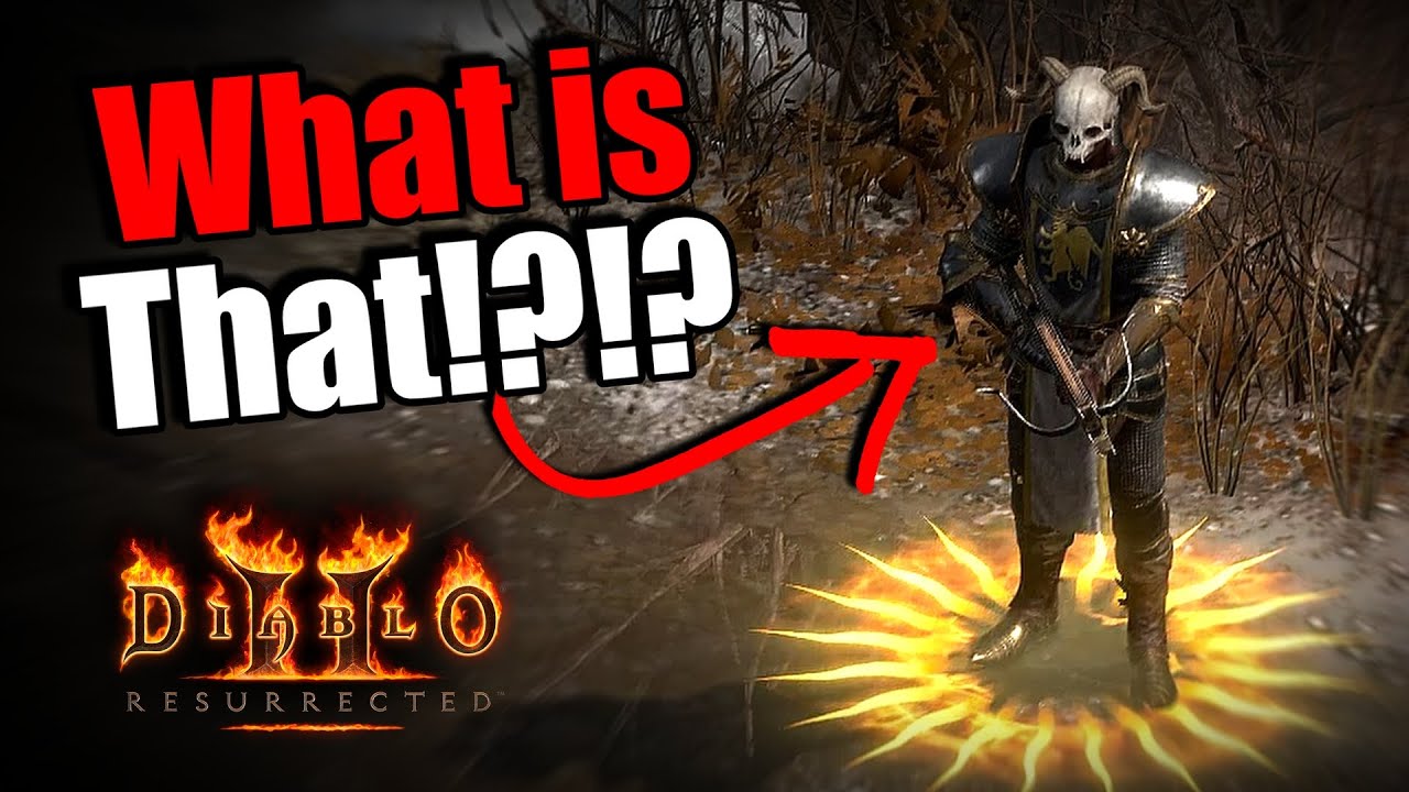 These 5 Builds, You Have NEVER SEEN BEFORE - Diablo 2 Resurrected - YouTube