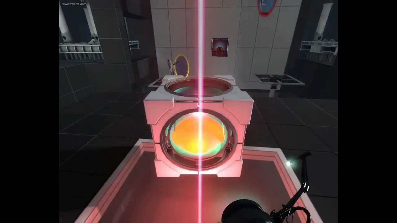 Portal 2 With Code and Darke: My Laser Box! - YouTube