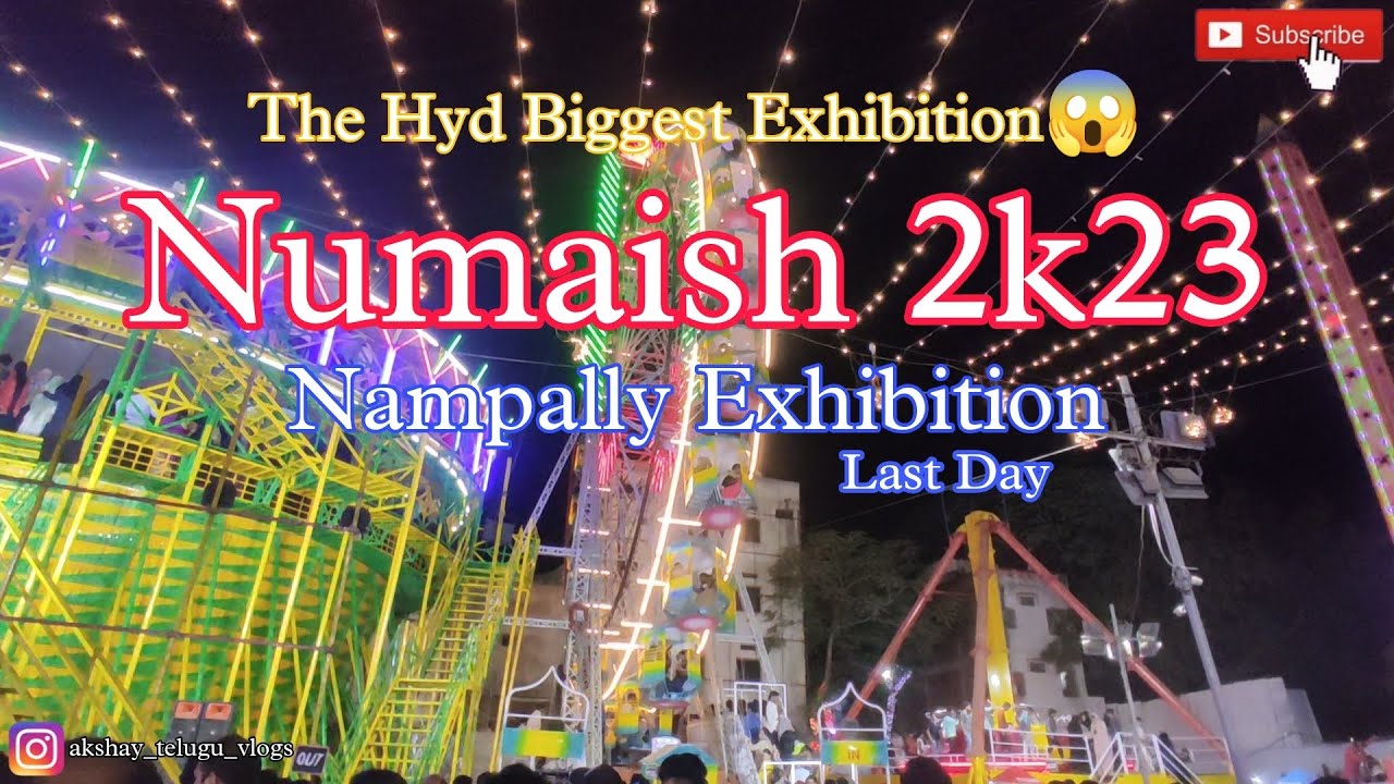Nampally Exhibition💫 // Numaish Exhibition // Nampally Exhibition 2023 ...