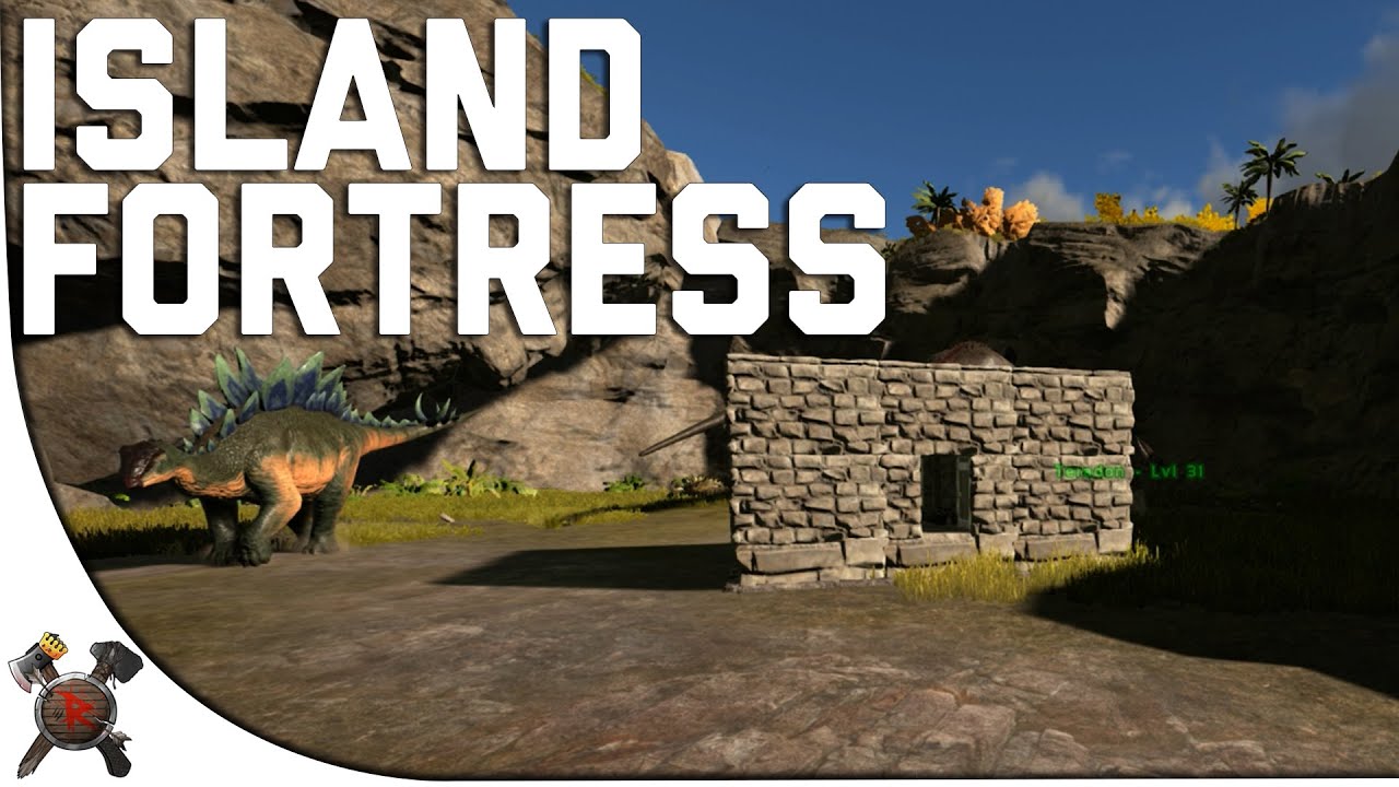 ISLAND FORTRESS BEGINS - Ark Survival Evolved PVP Server (Season 4 Part ...