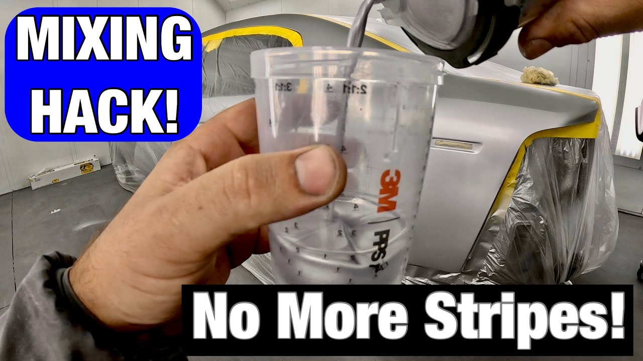 Silver Metallic Paint Hack! - YouTube