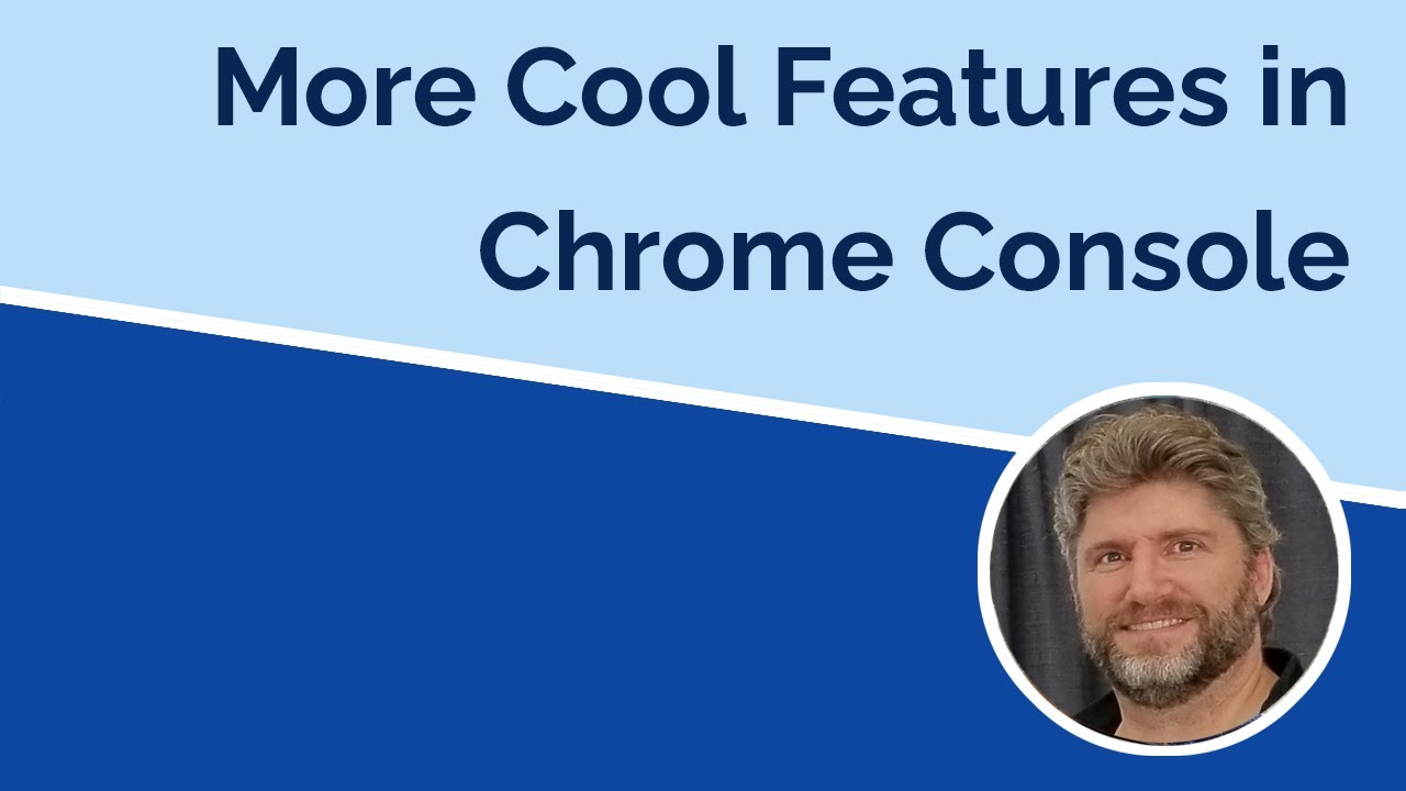 More Cool Dev Features in the Browser Console - YouTube