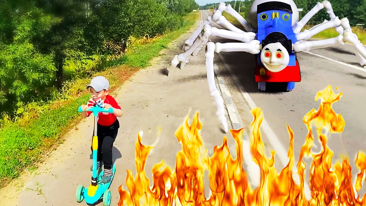 Thomas the Train Exe SCP in Real Life - YouTube
