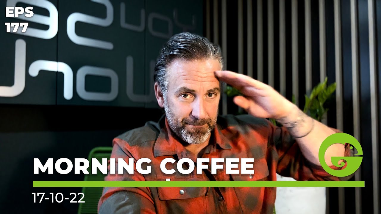 Morning Coffee #177 - 10-10-22 - Good sleep, taking care of yourself ...