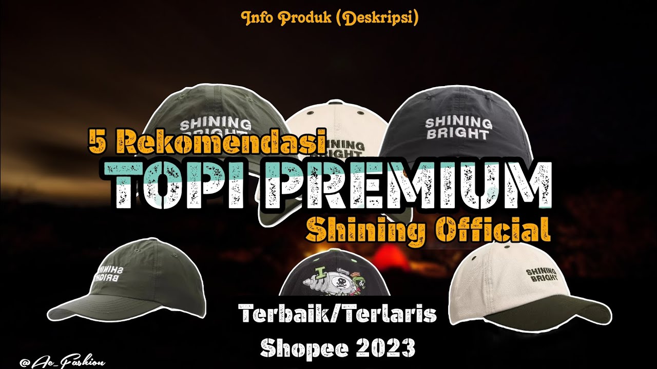 5 Rekomendasi Topi Pria Brand Shining Terbaik Dan Trending Di Shopee ...